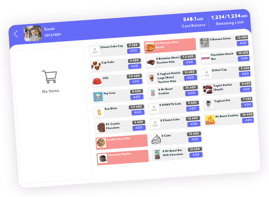 Smart POS App – Smart Canteen UAE